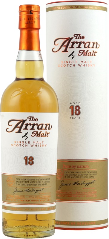 Der Arran 18 Jahre in der limitierten Abfüllung