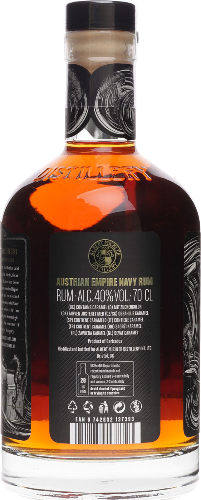 Austrian Empire Navy Rum Anniversary bei uns im Shop ka