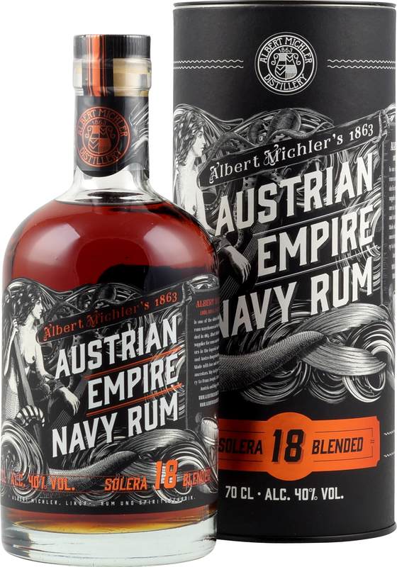 Austrian Empire Navy Rum Solera 18 Jahre mit 700 ml