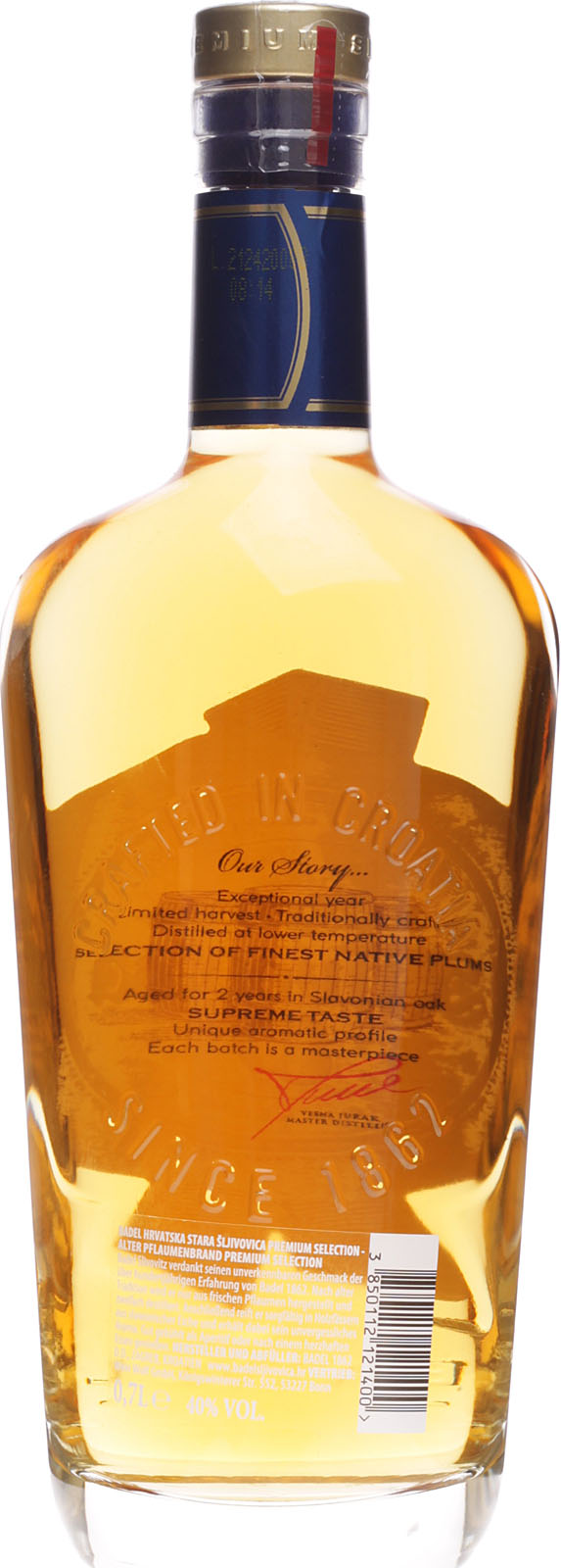 Badel Sljivovica Premium Selection bei uns im Shop kauf