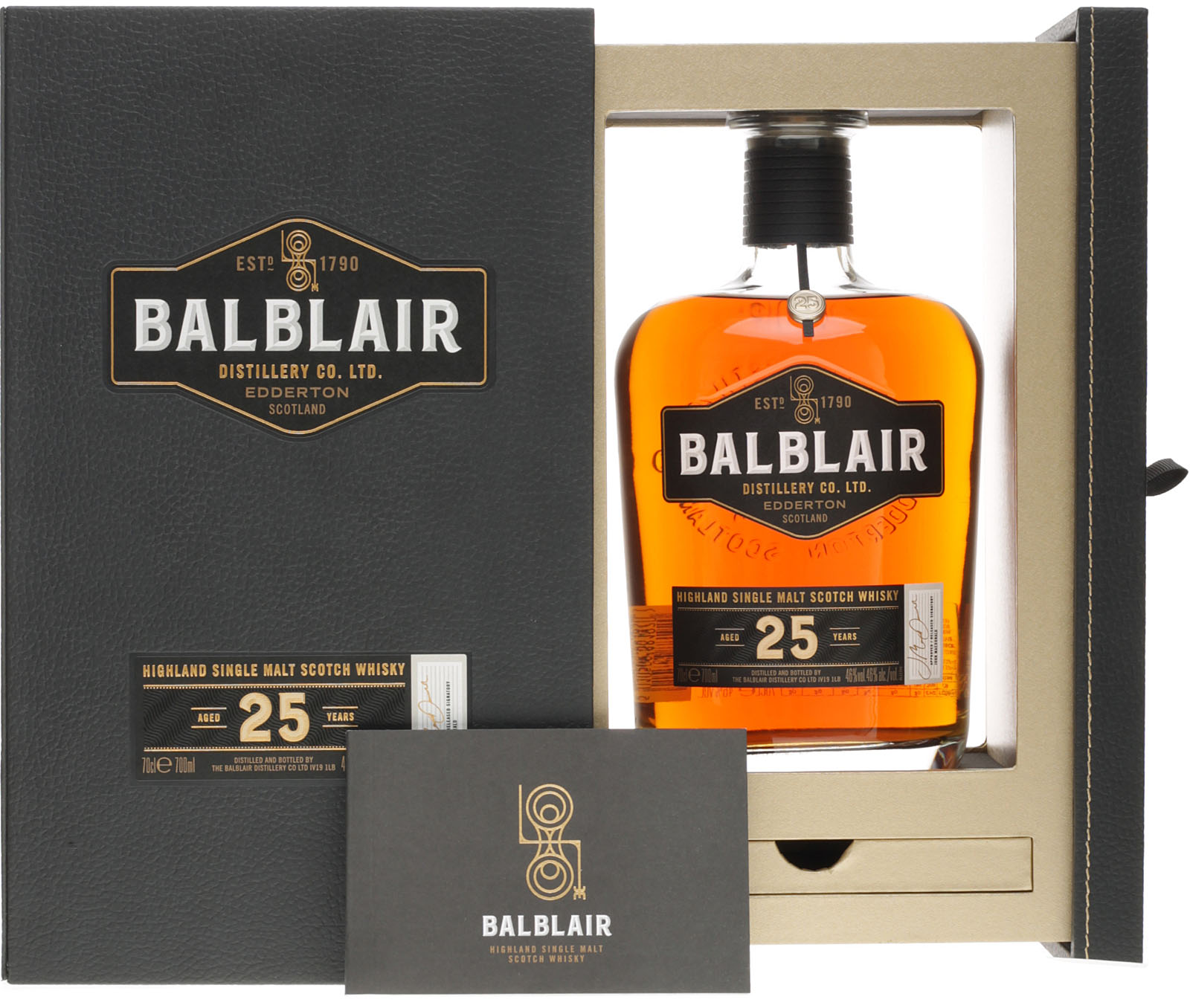 Balblair 25 Jahre Single Malt Scotch Whisky bei uns im