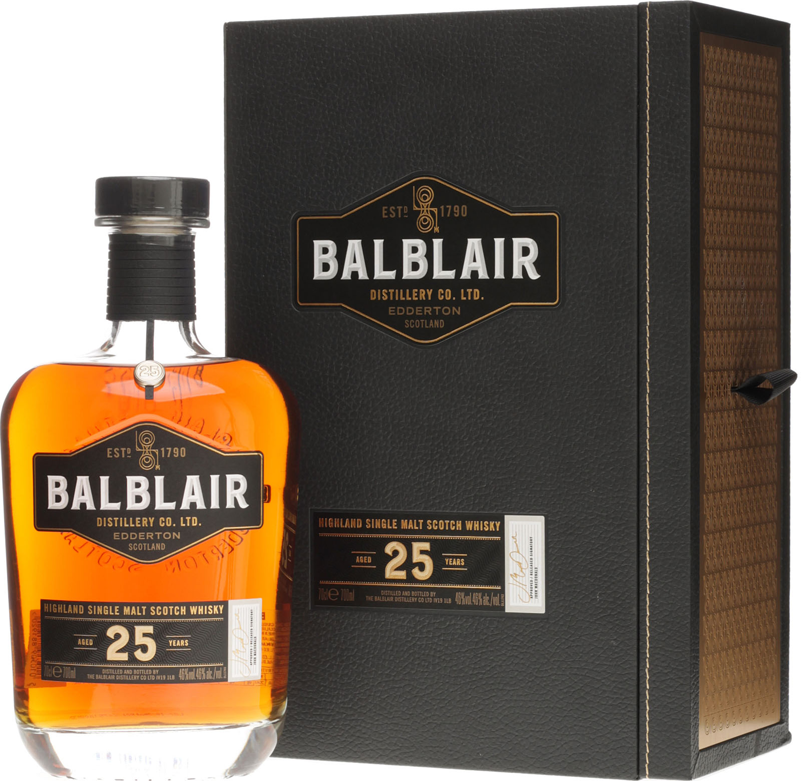 Balblair 25 Jahre Single Malt Scotch Whisky bei uns im