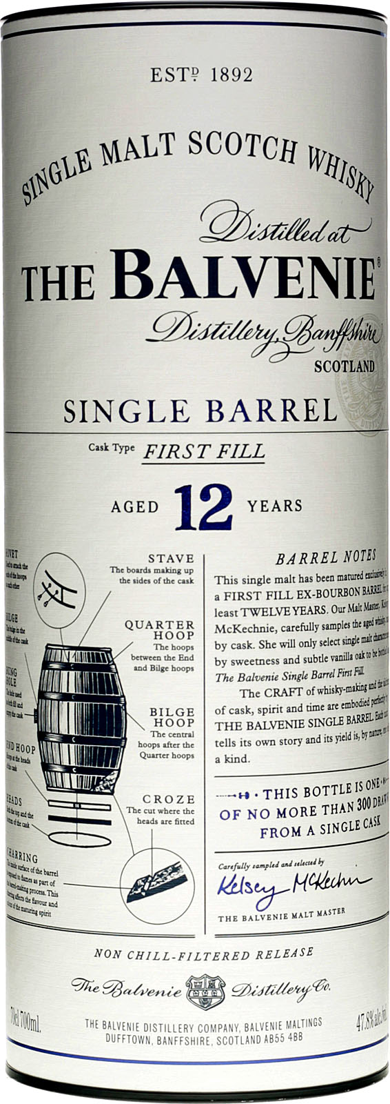 Balvenie 12 Jahre First Fill Single Barrel mit 47,8 % V