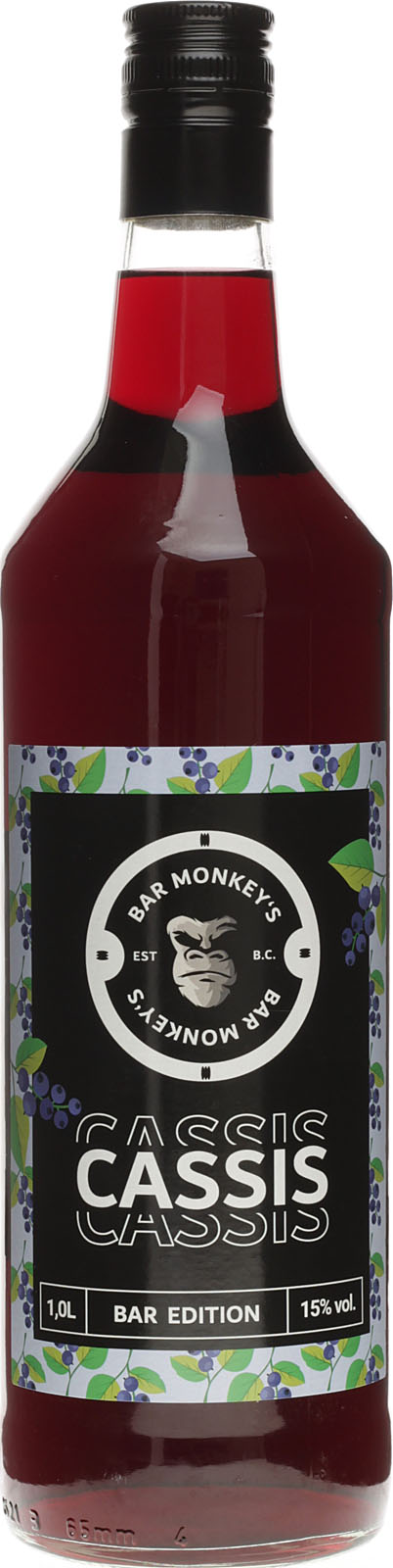 Bar Monkey´s Cassis 1,0 Liter 15 % Vol. im Shop kaufen
