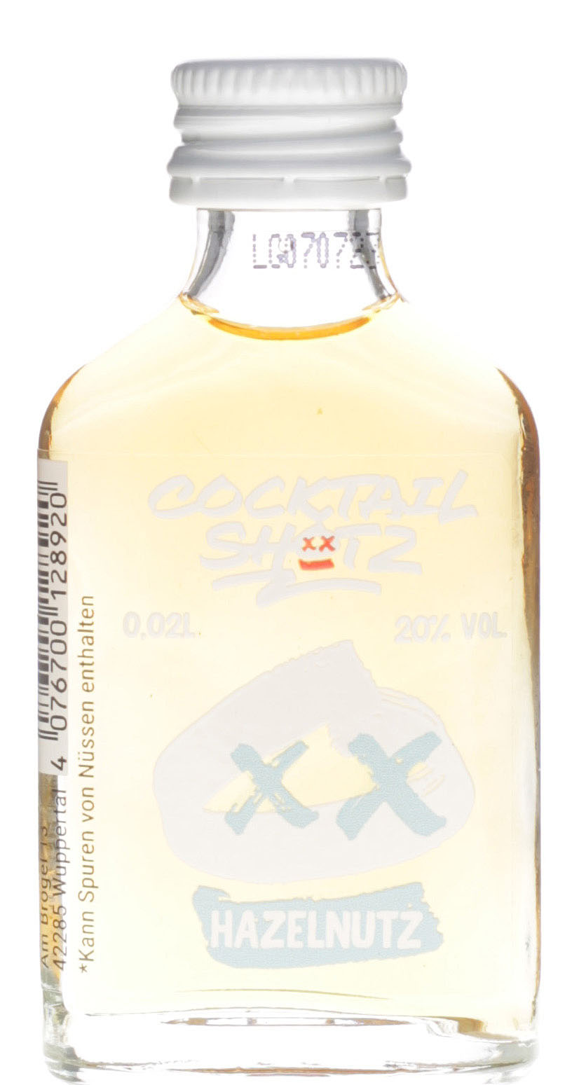 Bar Monkey´s Cocktail Shotz Hazelnutz Glas kaufen.