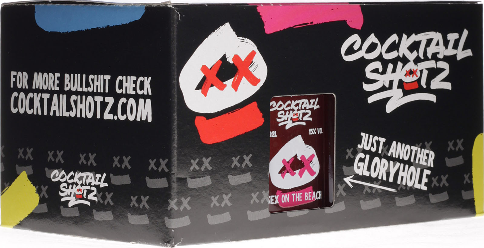 Bar Monkey´s Cocktail Shotz Sex on the Beach Glas