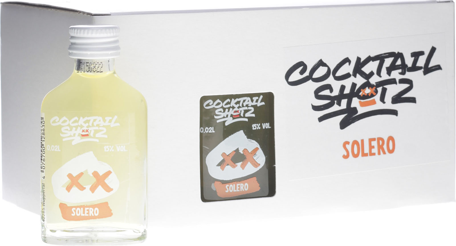 Bar Monkey´s Cocktail Shotz Solero Glas bei uns im Sho