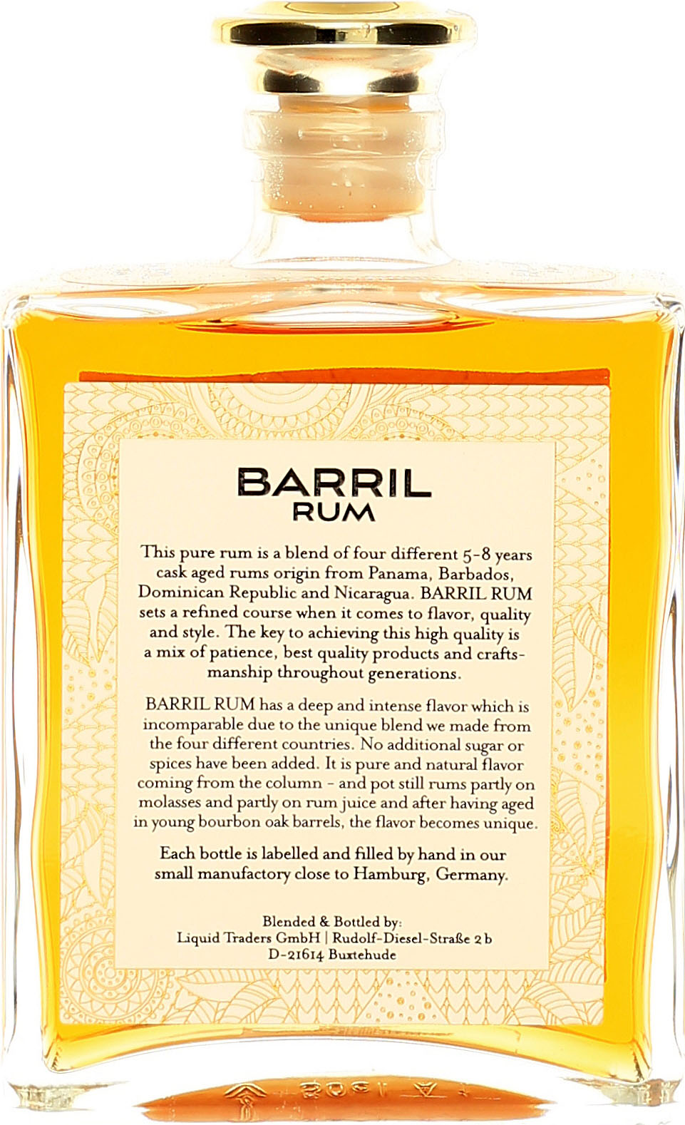 Barril Rum Unique Cask Aged Rum, Rum aus Buxtehude