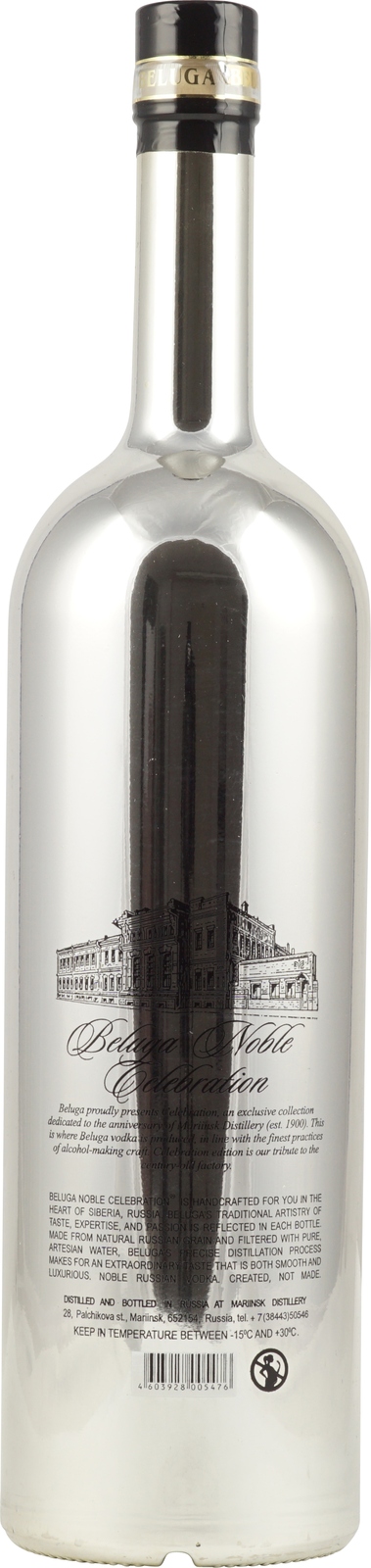 Beluga Celebration Vodka aus Sibirien - Beluga Noble Ed