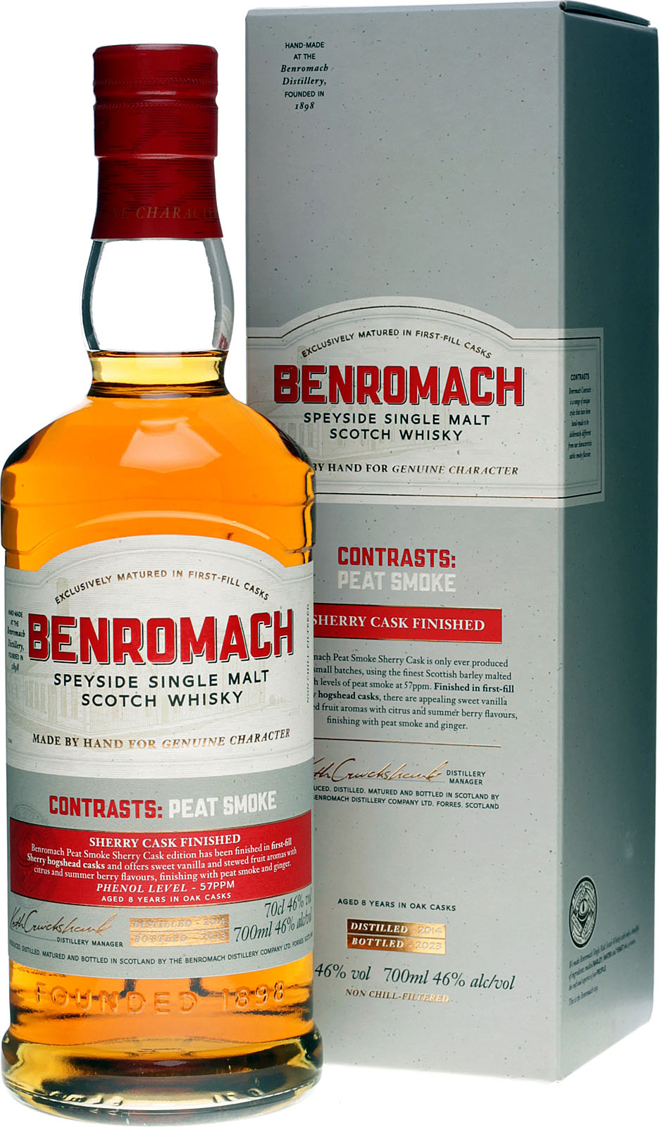 Benromach Peat Smoke Sherry Whisky bei uns kaufen.