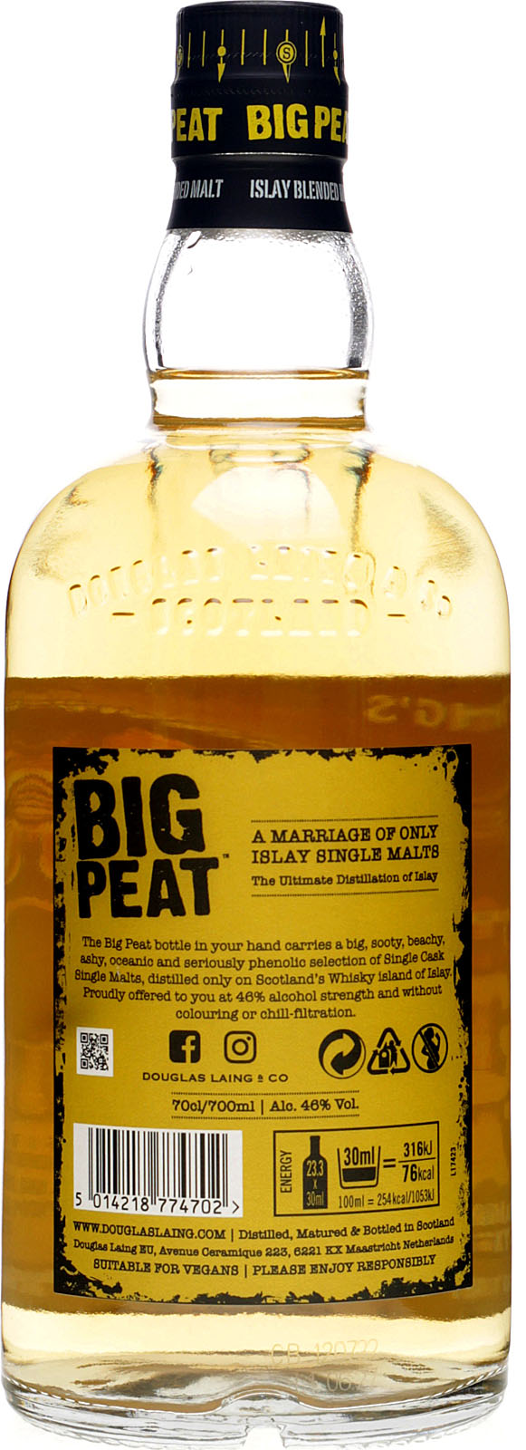 Big Peat Islay Blended Scotch Whisky 0,7 L 46 % Vol. im