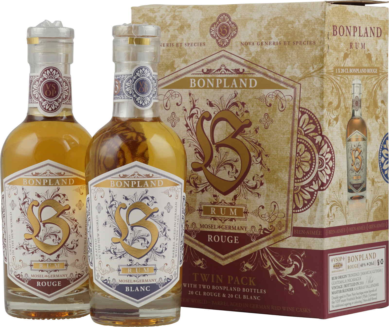 Bonpland Set mit Blanc VSOP und Rouge VSOP Rum günstig
