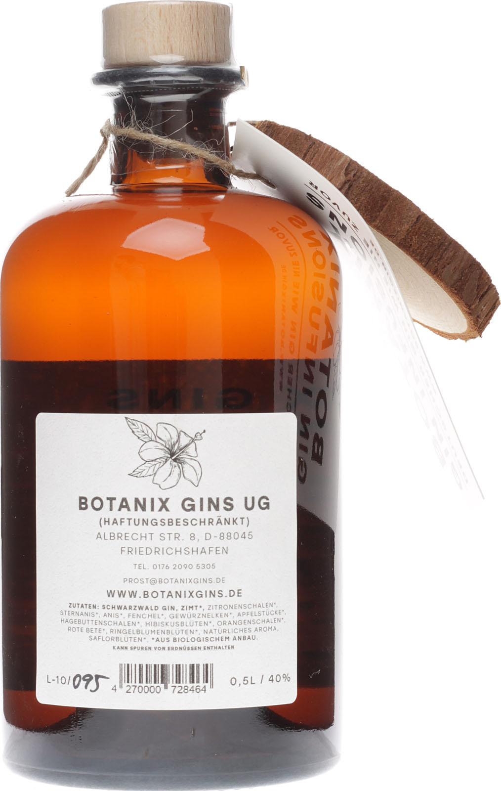 Botanix Winter Gin 2020, Glüh Gin vom Bodensee