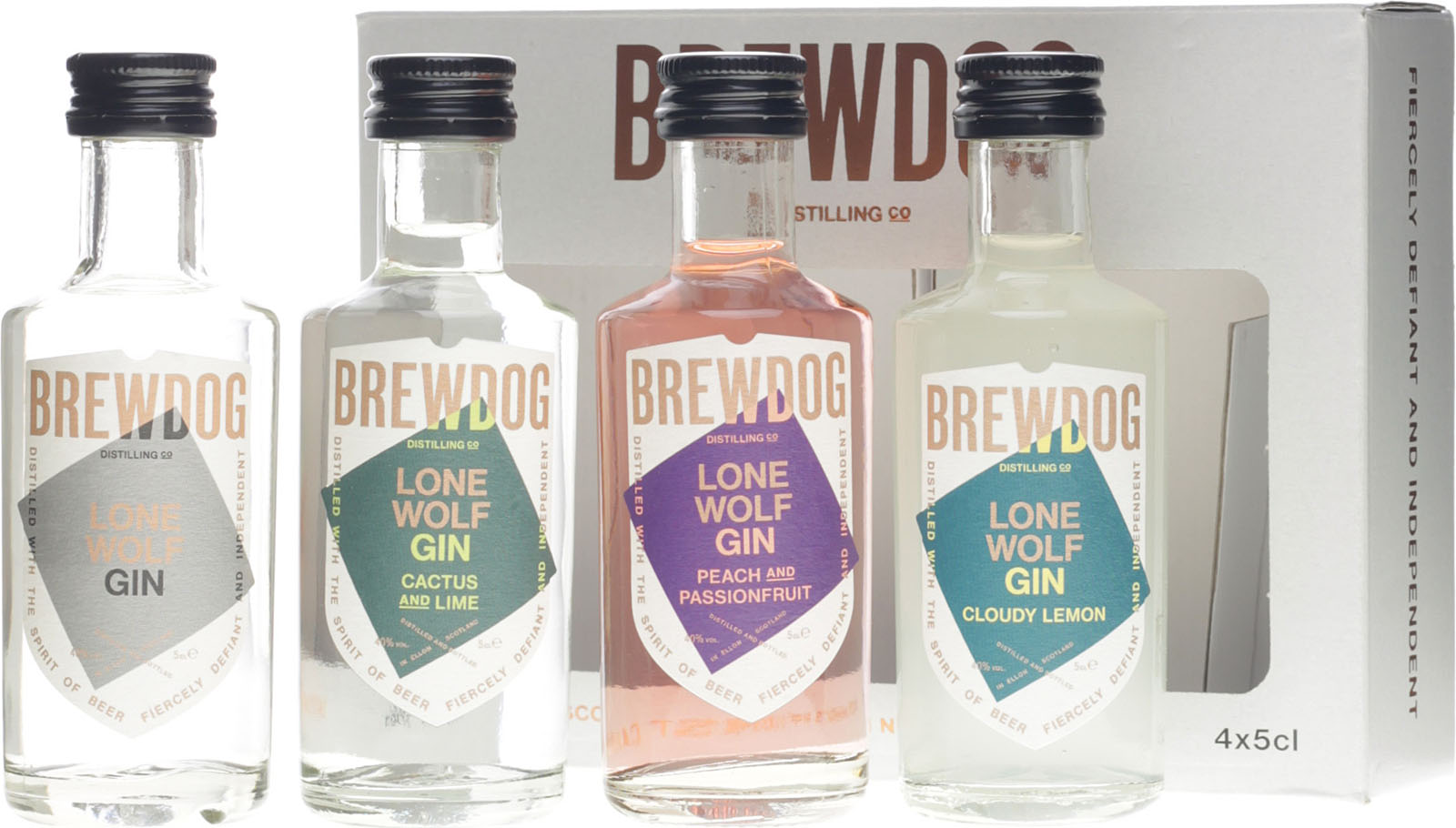 Brew Dog LoneWolf Gin Mini Collection im Shop kaufen.