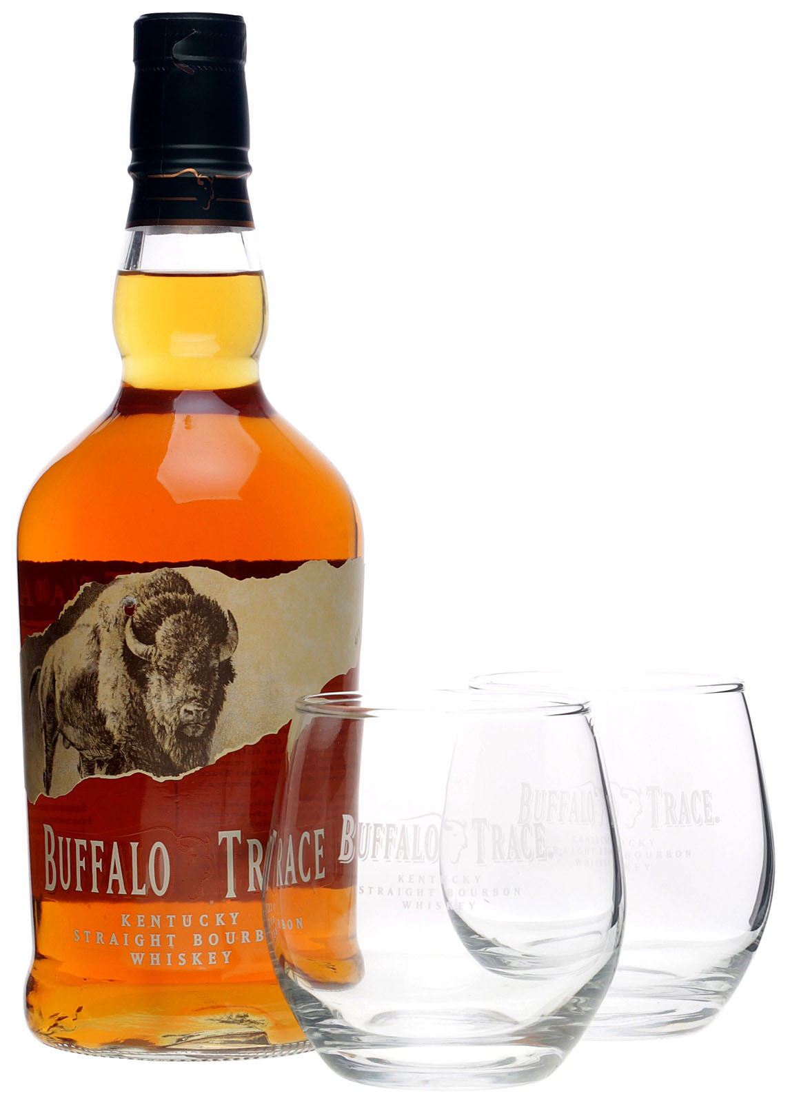 Buffalo Trace Bourbon Set – 0,7L Bourbon & 2 Gläser