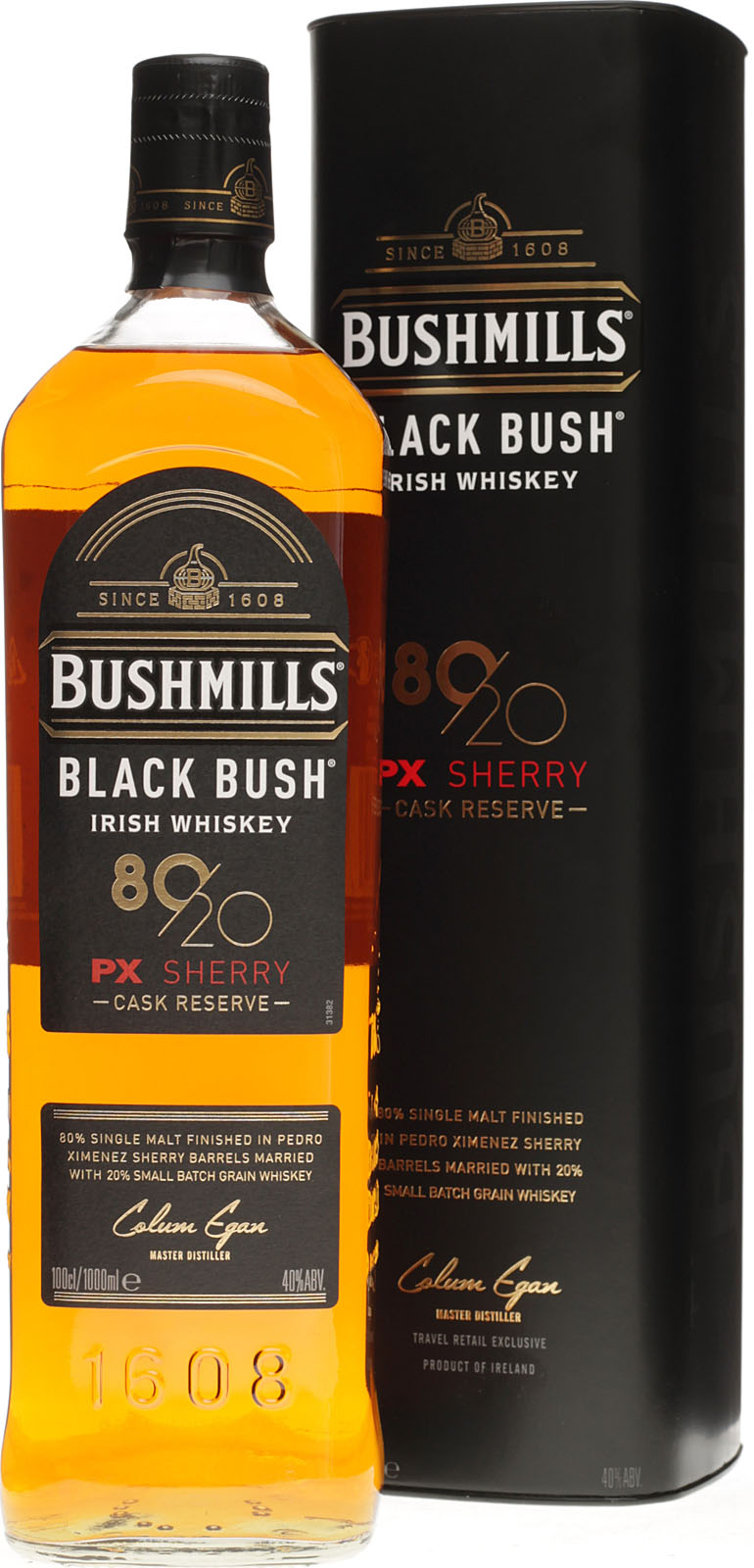 Bushmills Black Bush 80/20 PX Sherry Cask Reserve bei u
