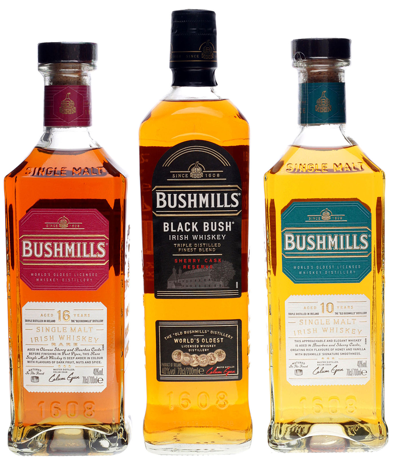 Bushmills Experience – Whiskey Set mit Nosing Gläsern