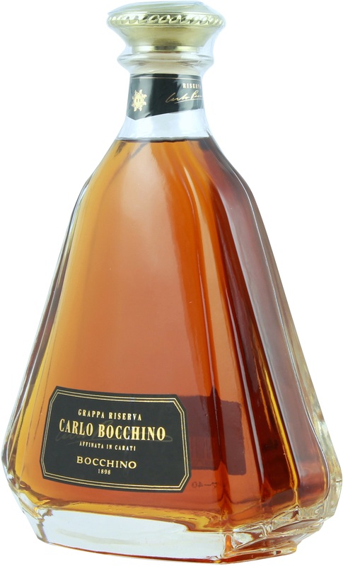 Carlo Bocchino Grappa Riserva Tradizionale, Geschenkset