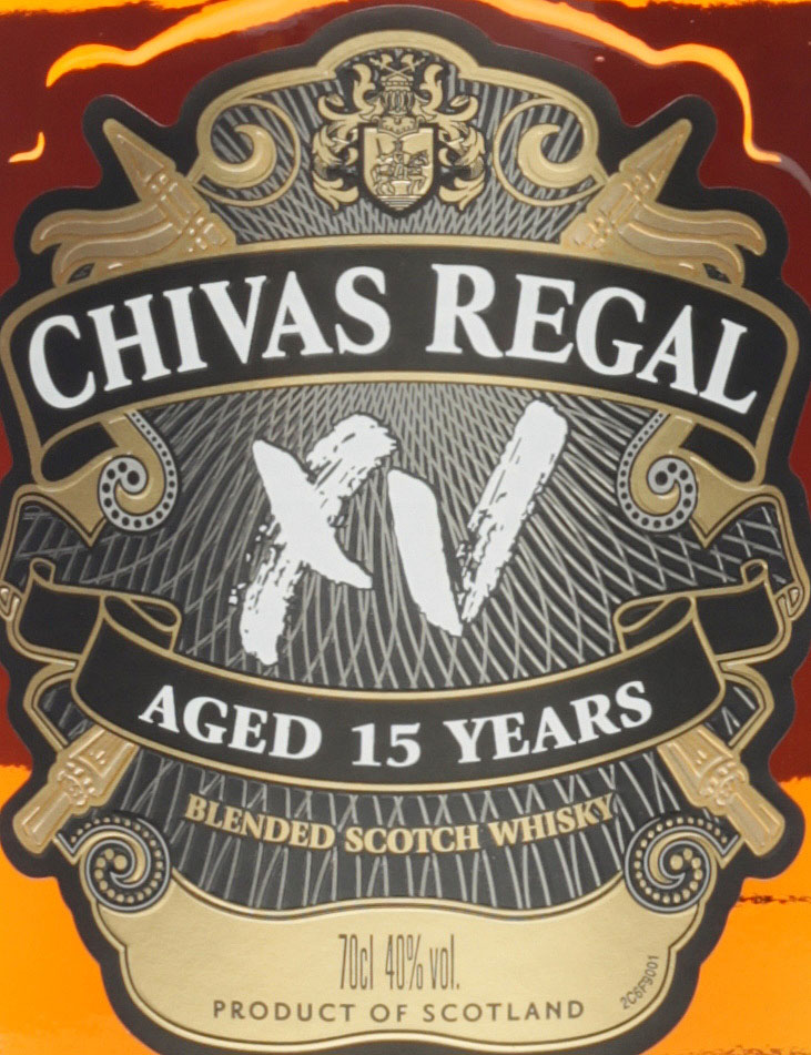 Chivas Regal 15 Jahre mit Cognac Fass finish