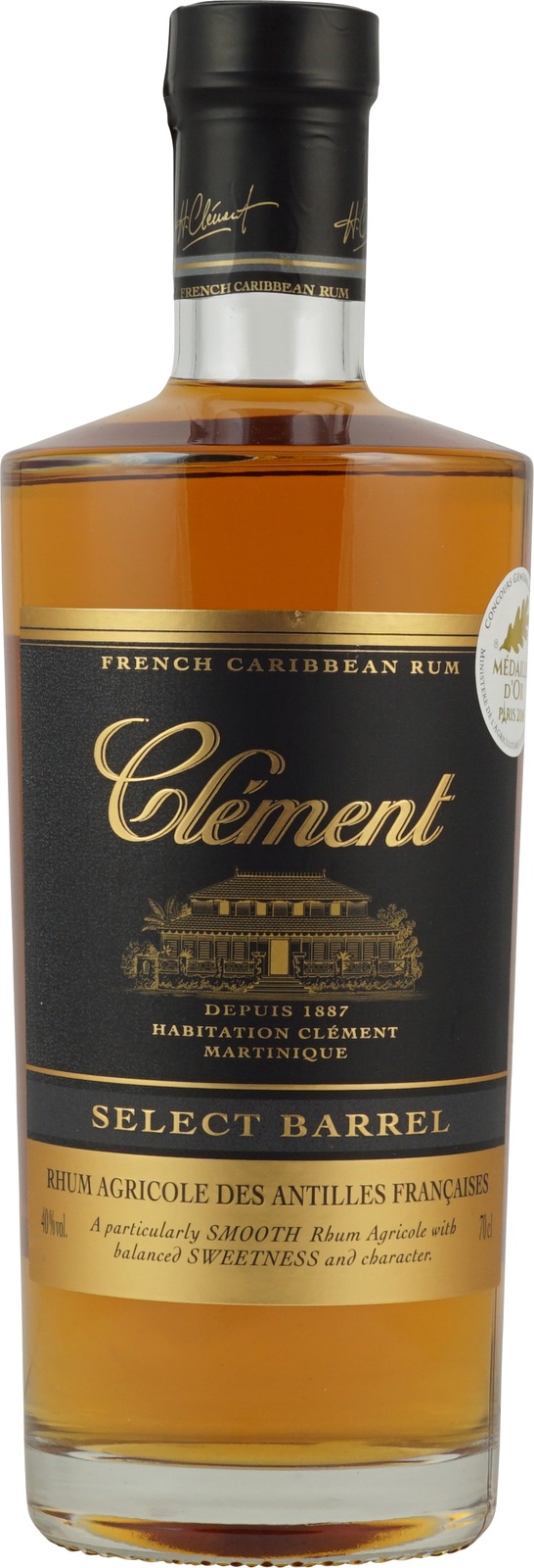 Clement Rhum Select Barrel ist guter Rum aus Martinique