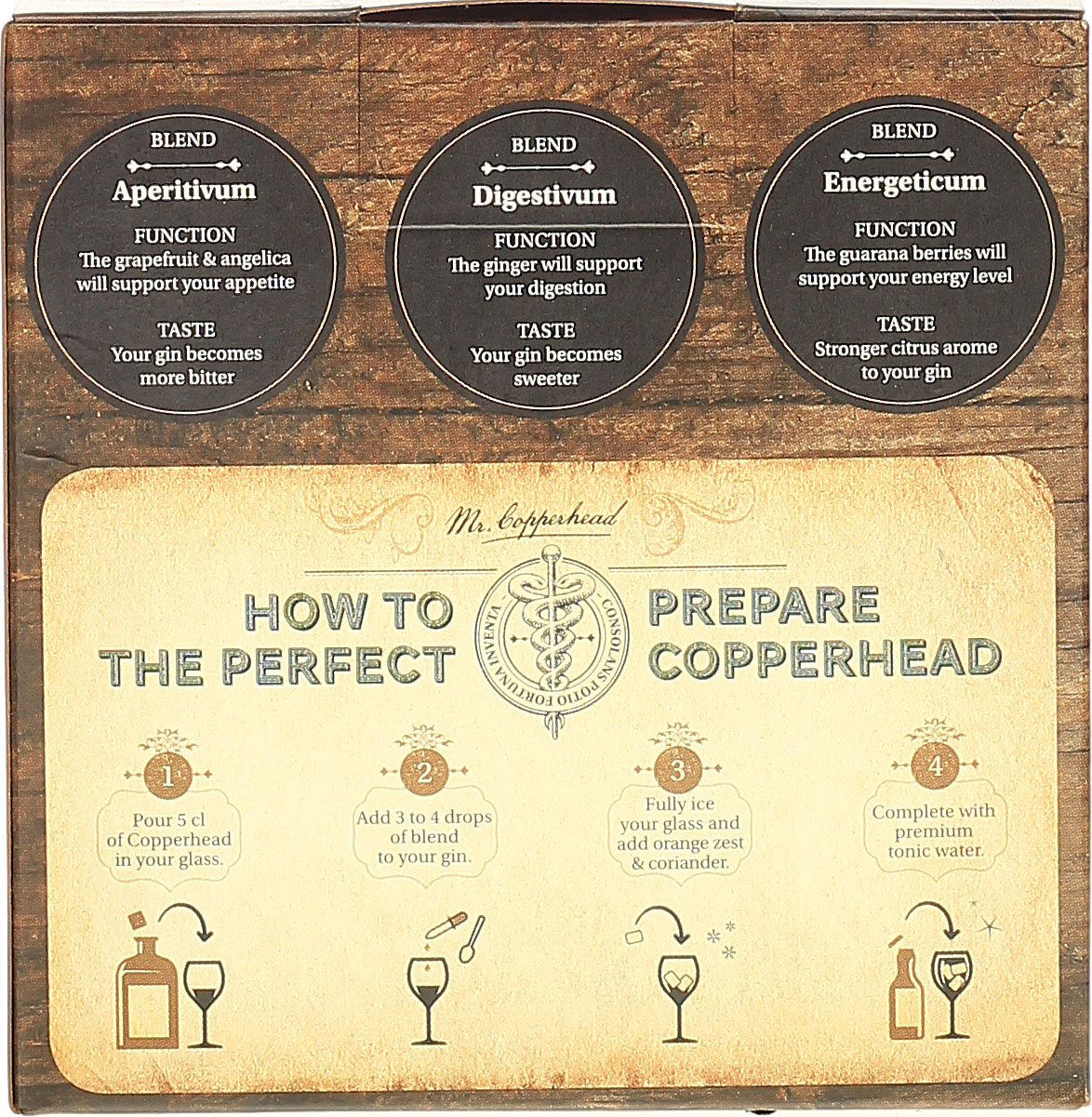 Copperhead Blend Kit, Gin Aromenmix