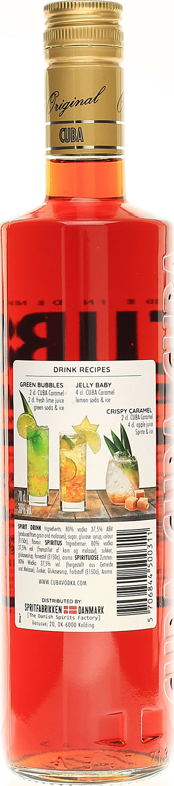 Cuba Caramel , Karamell Likör Dänemark