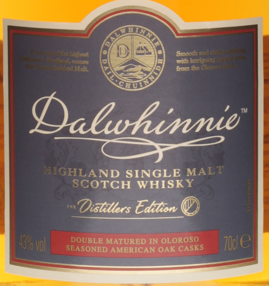 Dalwhinnie Distillers Edition 2022 0,7 Liter 43 % Vol.