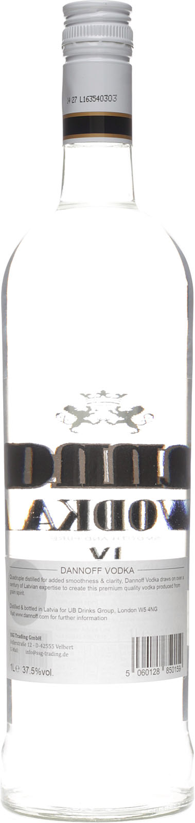 Dannoff Wodka in der 1,0 Liter Flasche zum Hammerpreis