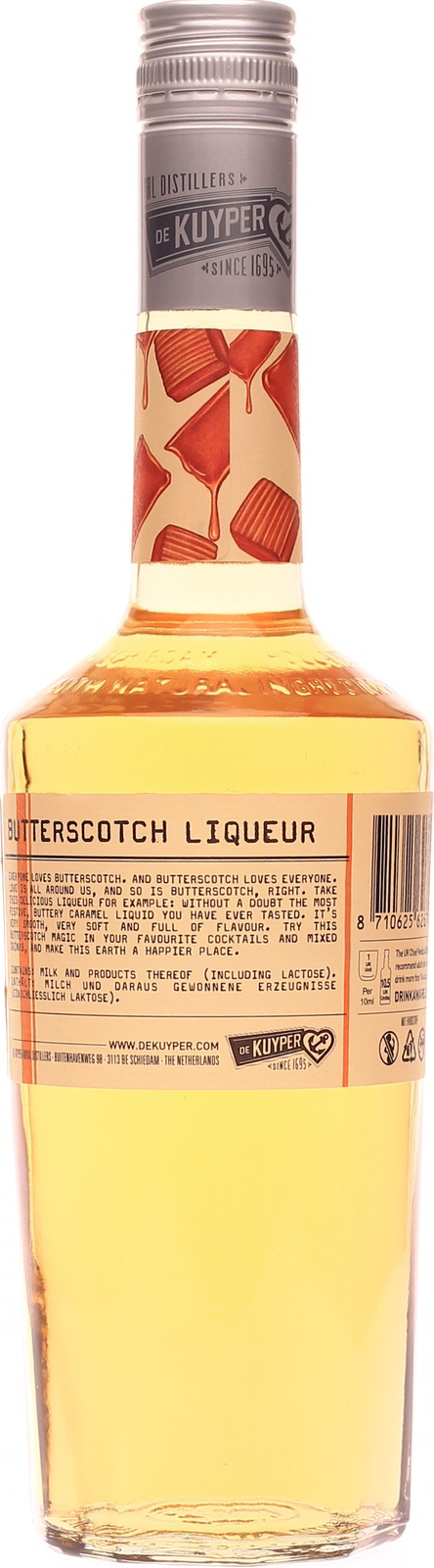 De Kuyper Butterscotch, Likör aus dem Familienunternehm