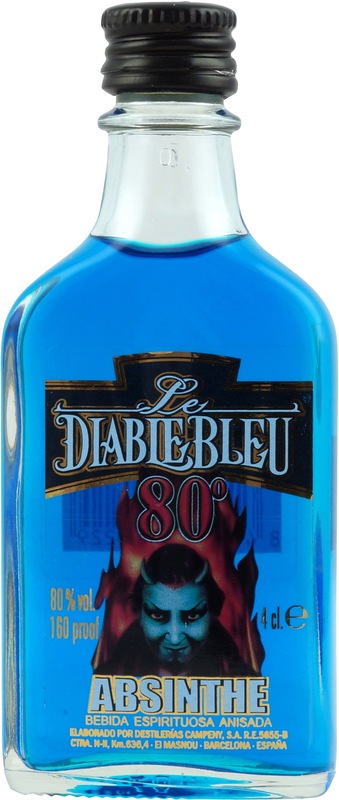 Das Diable Absinth Geschenkset mit 5 Miniaturen als Abs