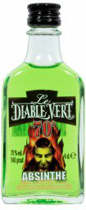 Das Diable Absinth Grün ist ein starker Absinth mit 70%
