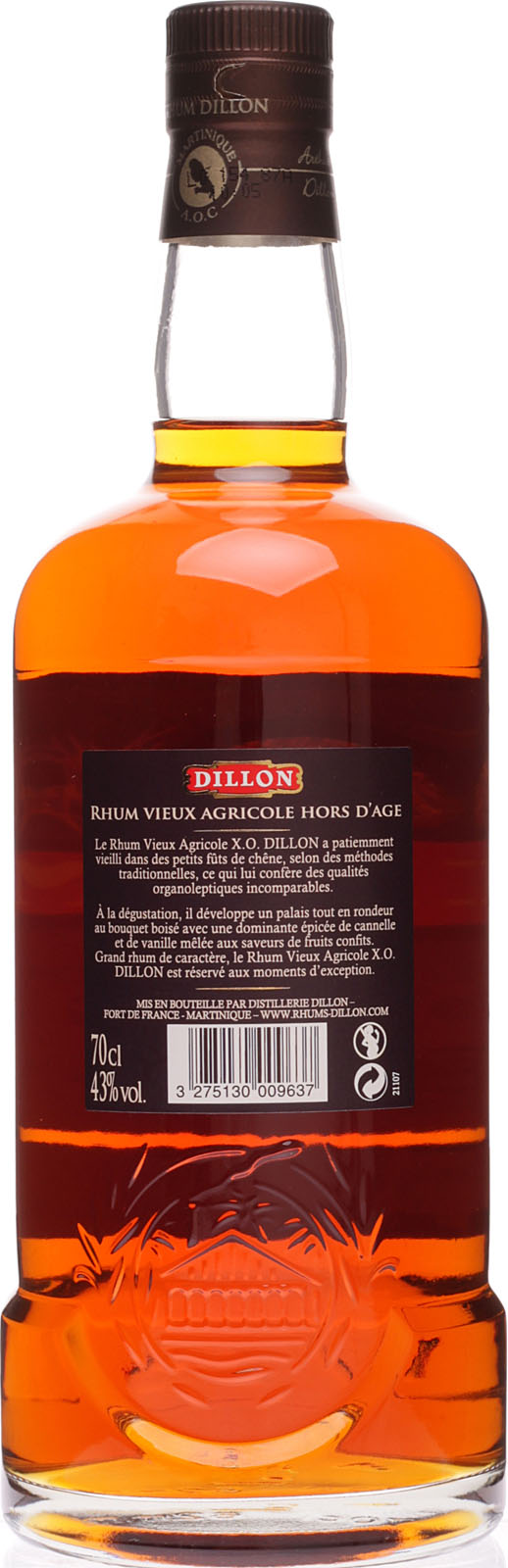 Dillon Rhum Vieux XO 0,7 Liter 43% Vol. im Shop kaufen.