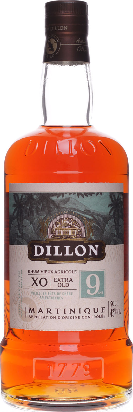 Dillon Rhum Vieux XO 9 Jahre 0,7 Liter 43 % Vol. bei un