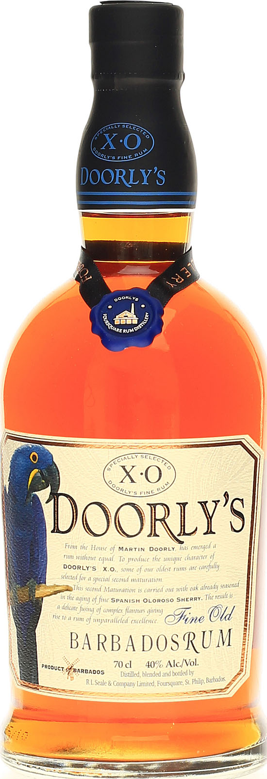 Doorlys XO Rum Barbados, karibischen Rum