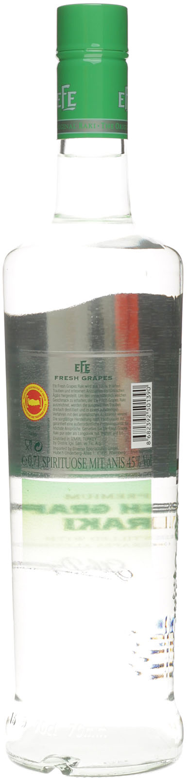 Efe Raki 45% - Traditioneller türkischer Anisschnaps