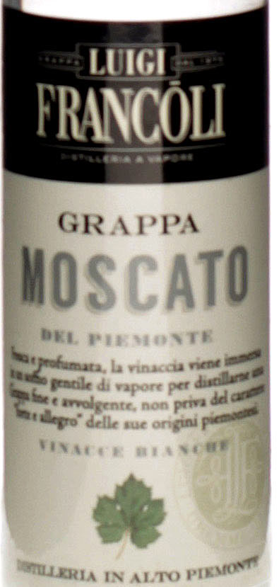 Luigi Francoli Grappa Moscato Miniatur hier kaufen