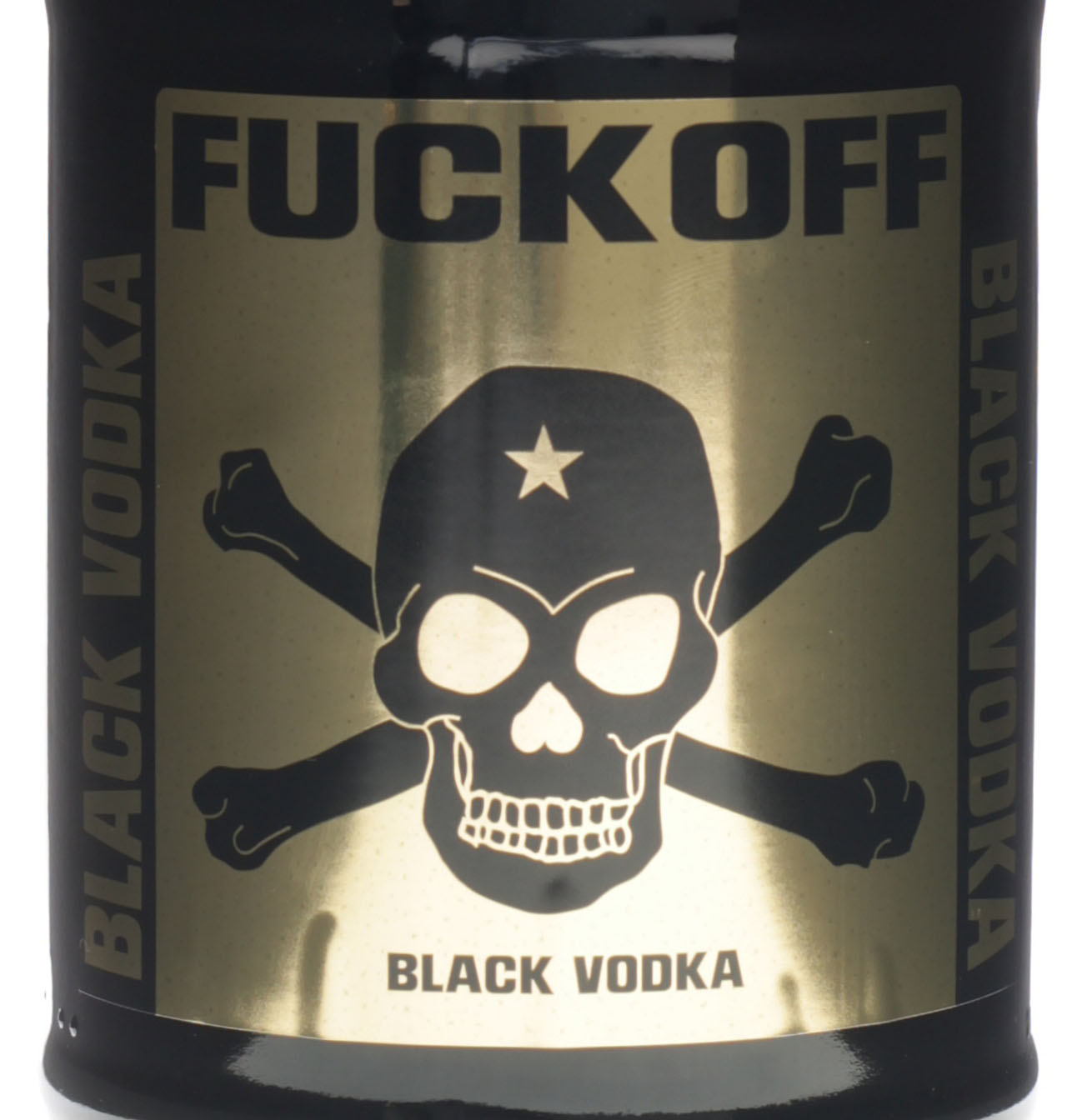 Fuckoff Black Vodka hier bei uns im Onlineshop