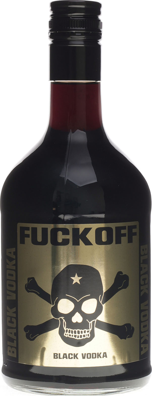 Fuckoff Black Vodka hier bei uns im Onlineshop
