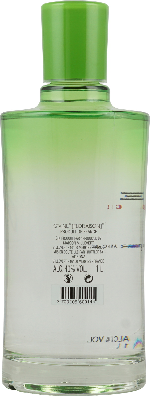 G Vine Floraison Gin 1 Liter aus Frankreich in der Spar