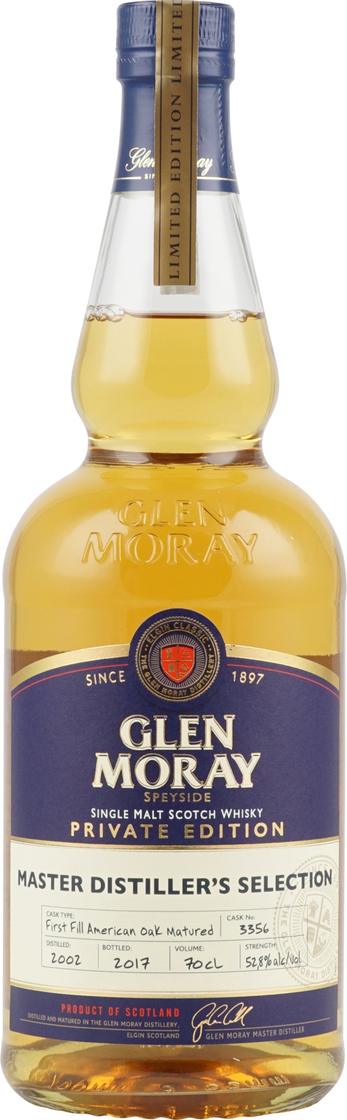 Glen Moray Master Distillers Selection Private Cask