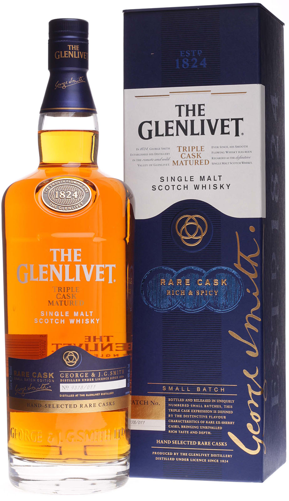 Glenlivet Triple Cask Matured White Oak bei uns im Shop