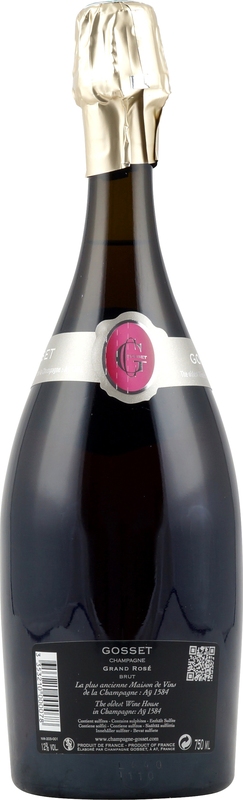 Gosset Grand Rose Champagner bei uns im Shop kaufen.