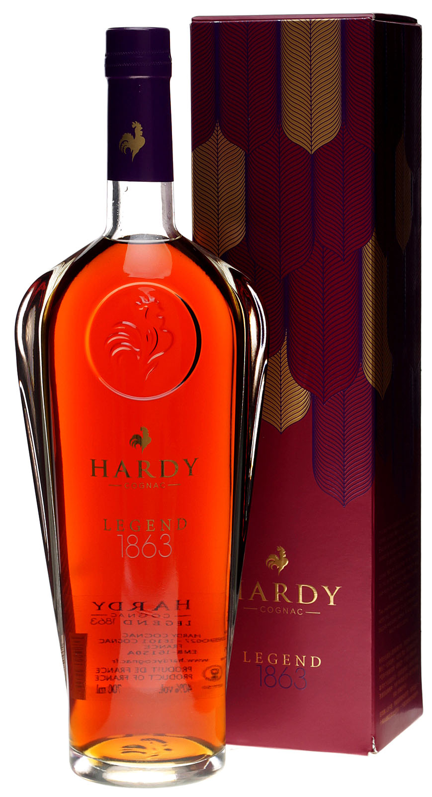 Hardy Cognac Legend 1863 0,7 Liter 40 % Vol. kaufen.