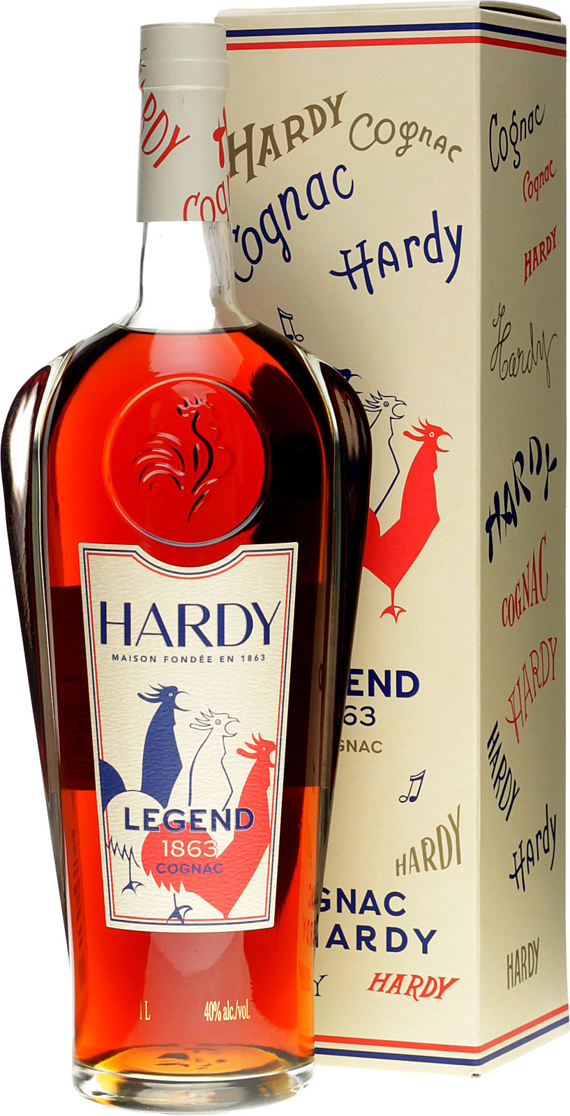Hardy Cognac Legend 1863 1 Liter 40 % Vol. kaufen.