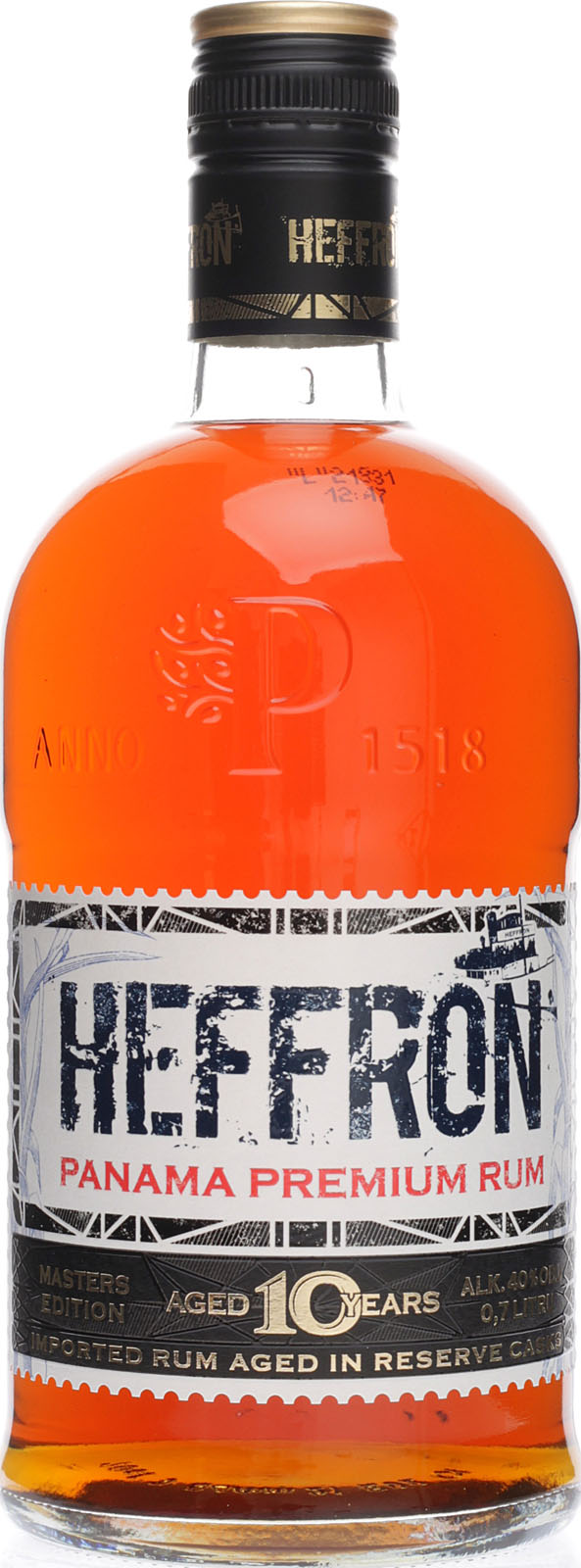Heffron 10 Jahre Rum 0,7 Liter 40% Vol. im Shop kaufen.