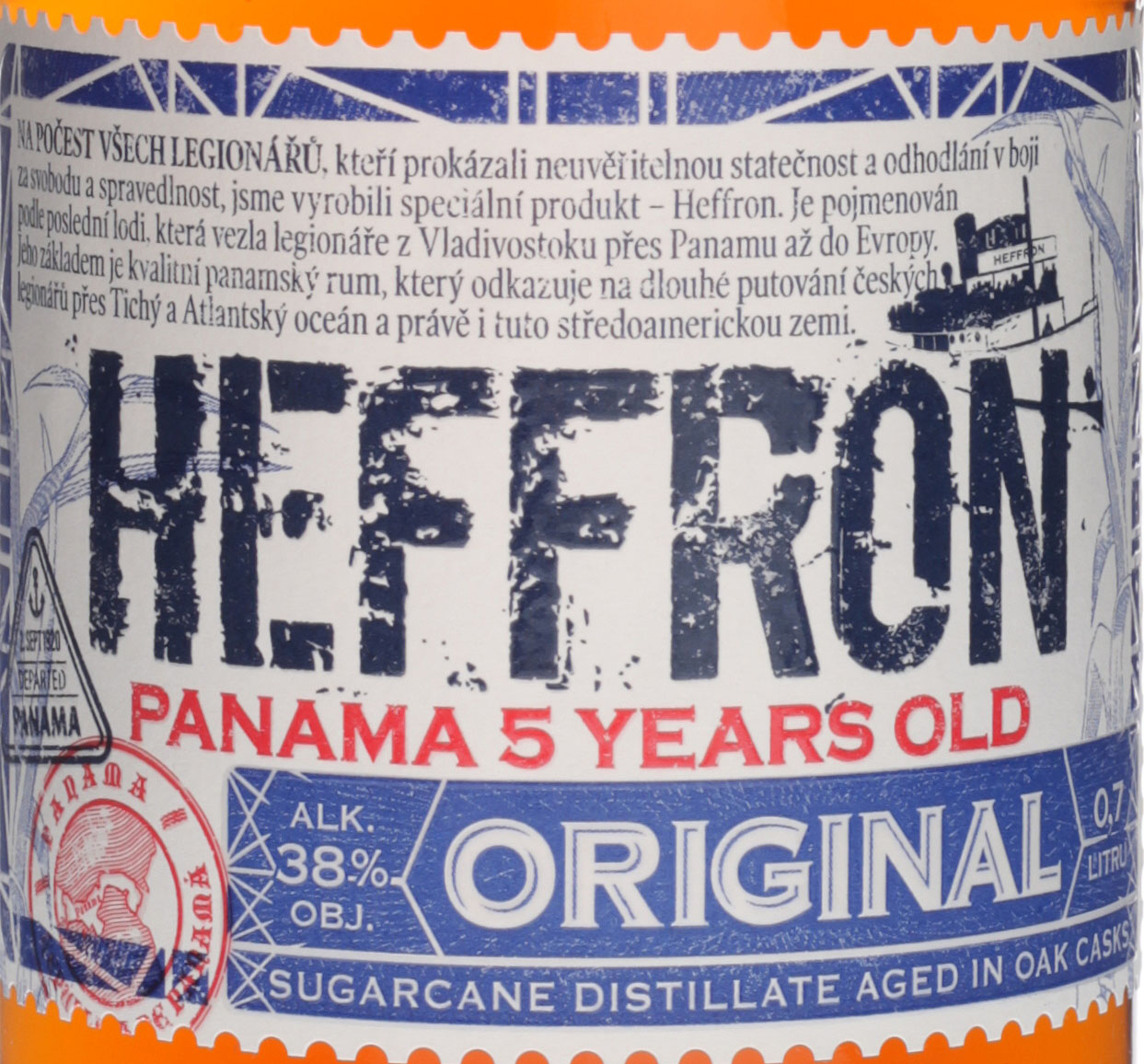 Heffron Panama Elixir 0,7 Liter 38 % Vol. im Shop kaufe