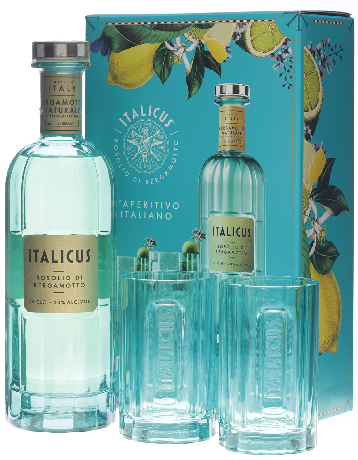Italicus Rosolio di Bergamotto Likör Geschenkset kaufen