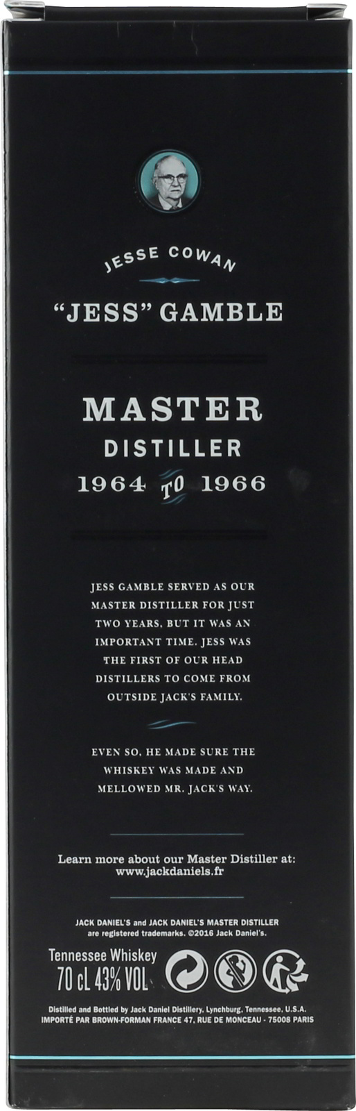 Jack Daniels Master Distiller Series No. 4 0,7 Liter 43