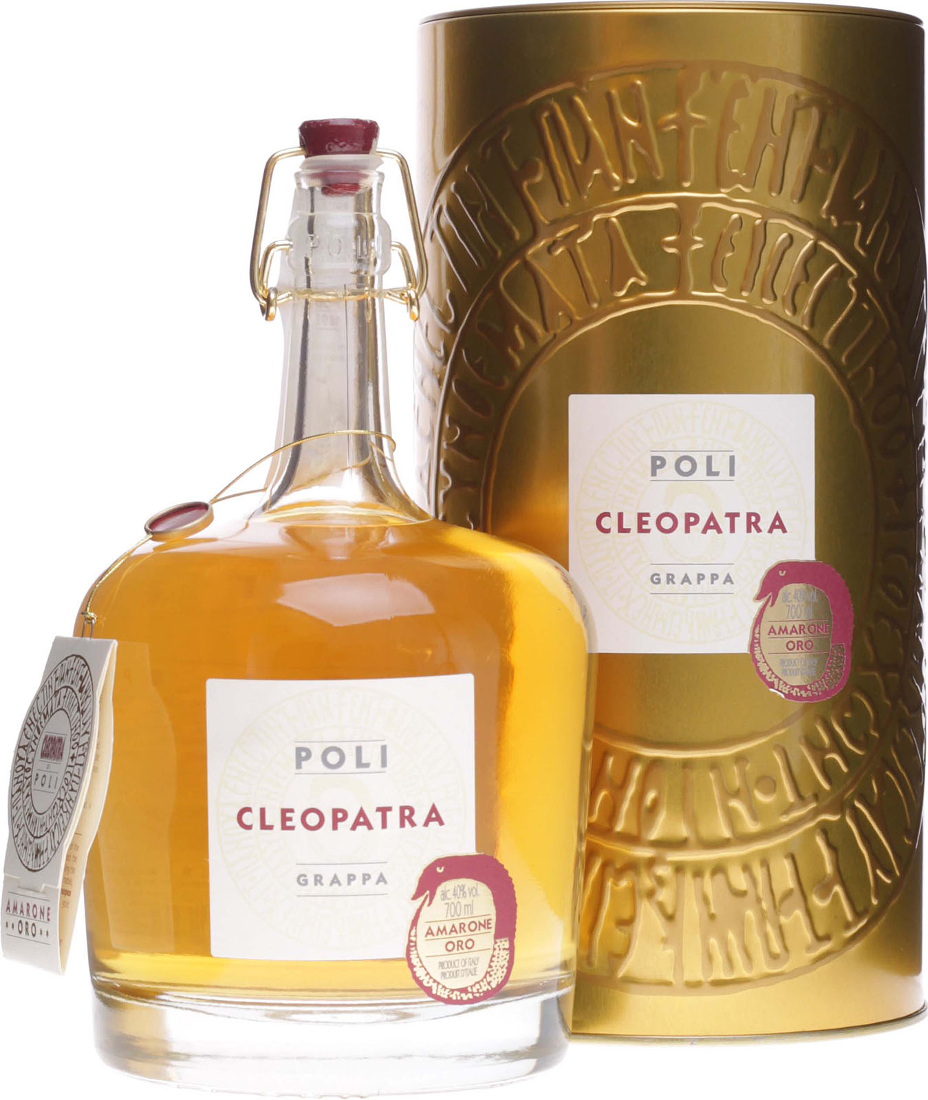 Jacopo Poli Grappa Cleopatra Amarone Oro bei uns im Sho