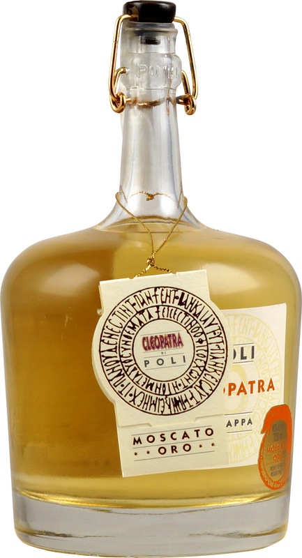 Jacopo Poli Grappa Cleopatra Moscato Oro 700 ml 40 % Vol.
